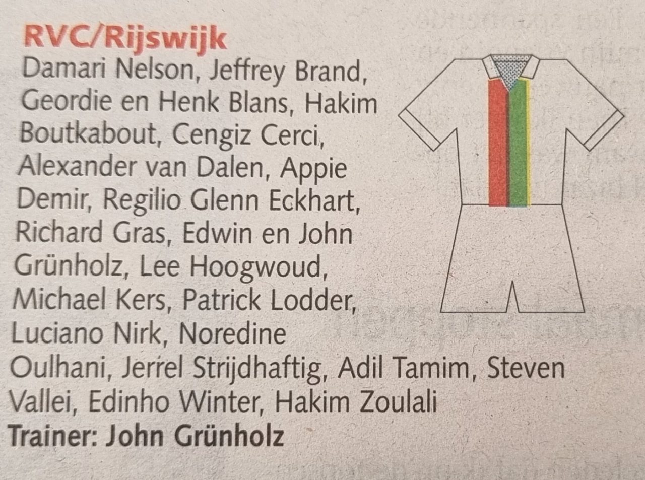 De 15 vragen aan; Johnny Grünholz - De Haagse Voetbalhistorie: Home