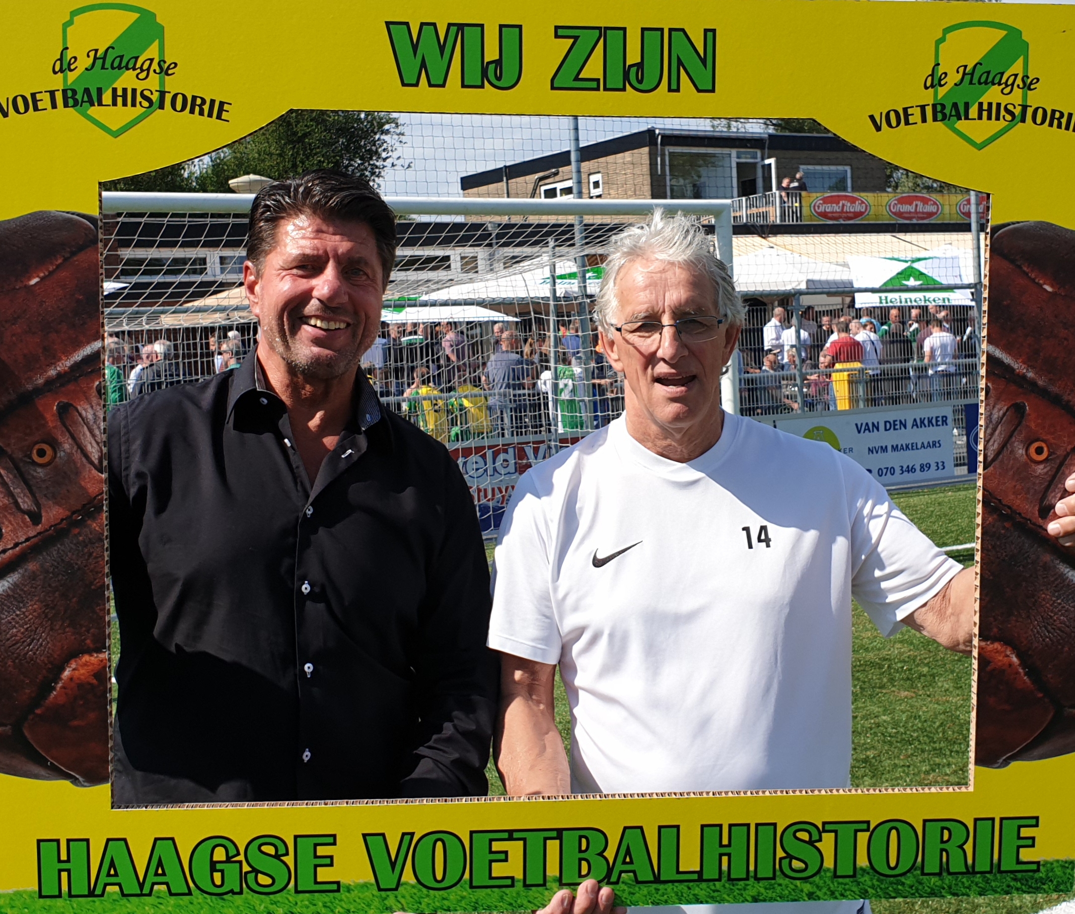 Ben Mertens en Gerard Durand - De Haagse Voetbalhistorie