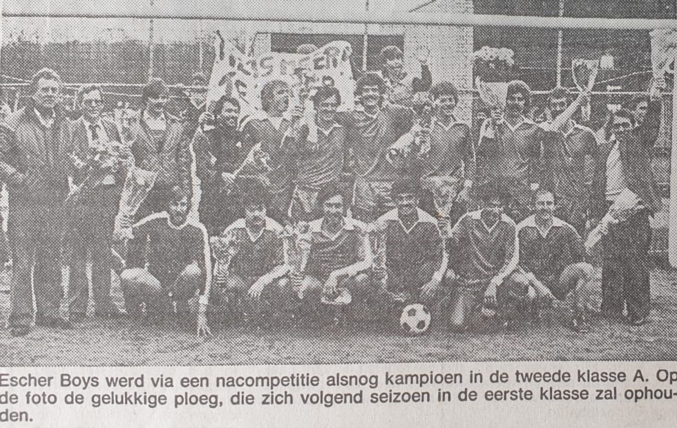 Escher Boys - De Haagse Voetbalhistorie